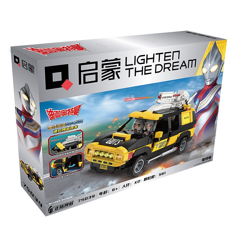 QMAN 超人力霸王系列積木 德拉姆巡邏車.玩具王國 Toyking.鋼彈.鋼彈模型.玩具