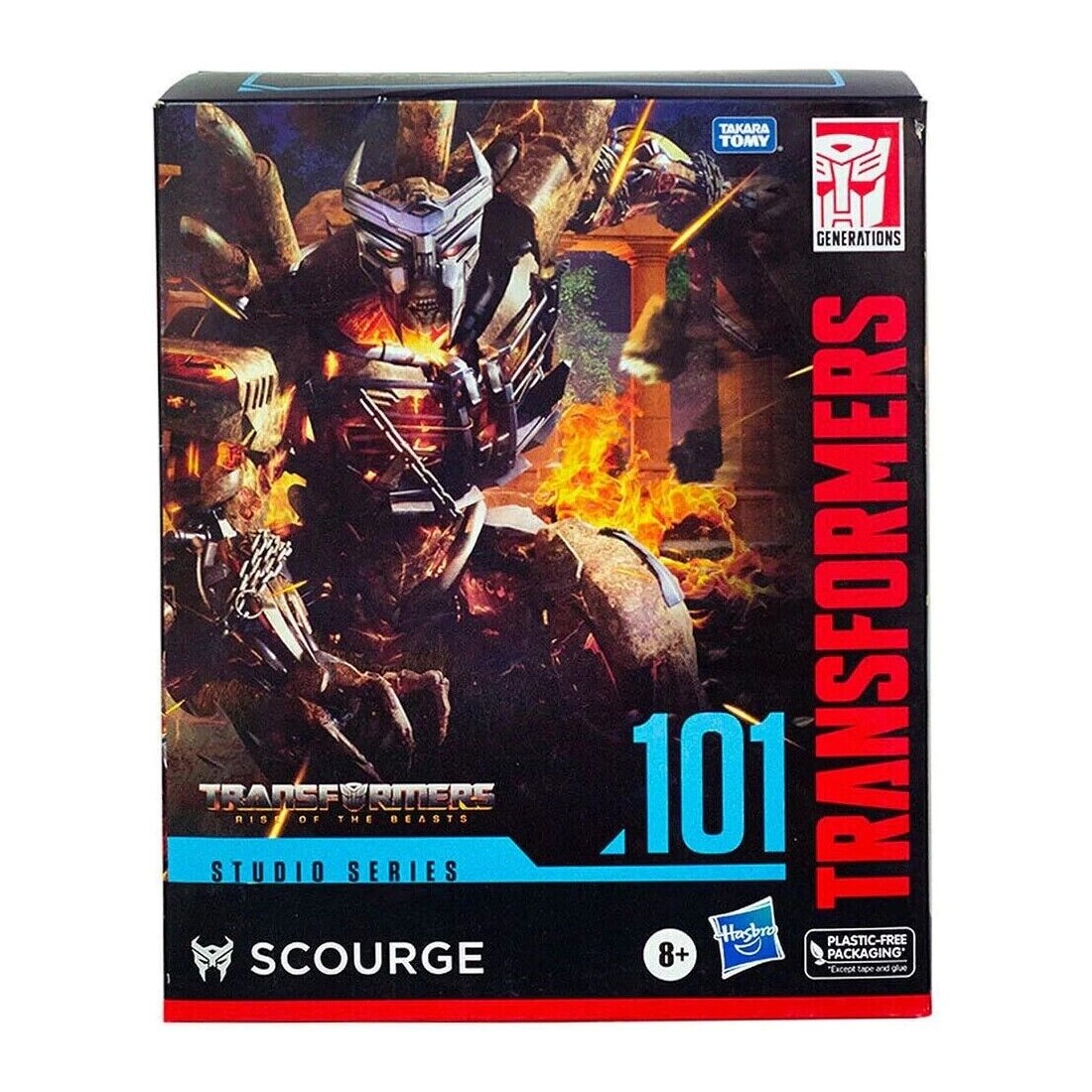 孩之寶 變形金剛世代 電影版無敵戰將 SCOURGE 瘟疫.玩具王國 Toyking.鋼彈.鋼彈模型.玩具