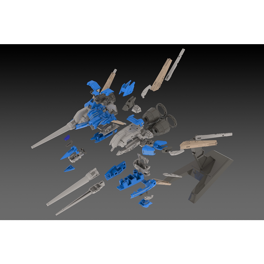 PLUM 1/144 RVA-818 X-LAY 2P色.玩具王國 Toyking.鋼彈.鋼彈模型.玩具