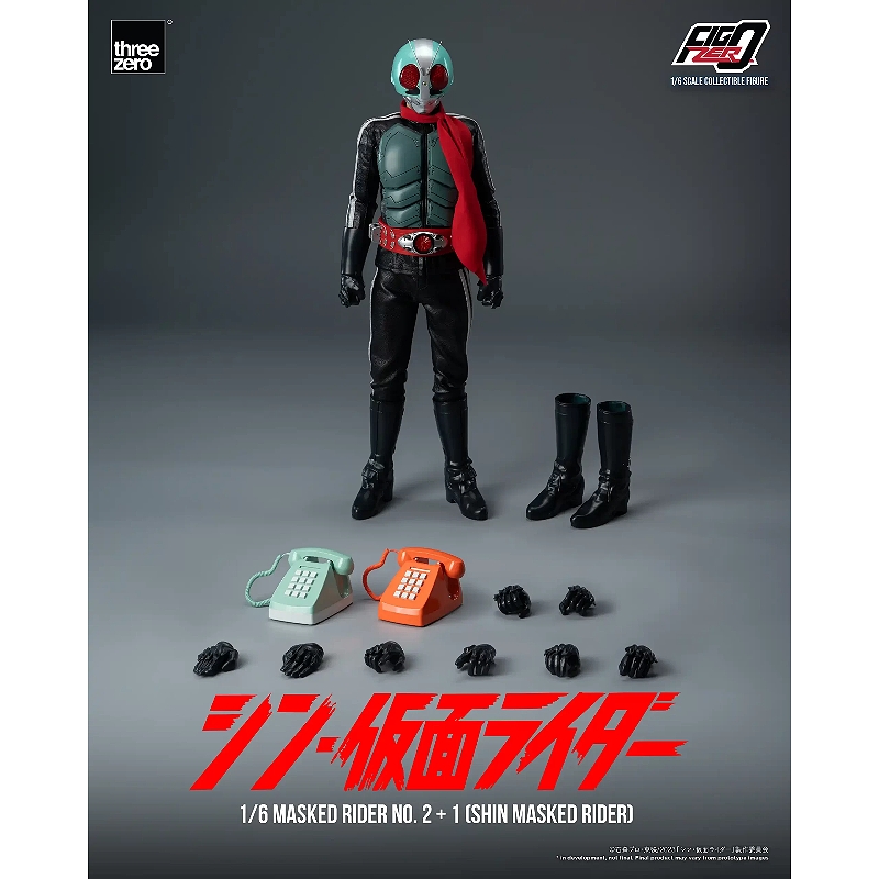 threezero FigZero 1/6 新假面騎士 第2+1號.玩具王國 Toyking.鋼彈.鋼彈模型.玩具