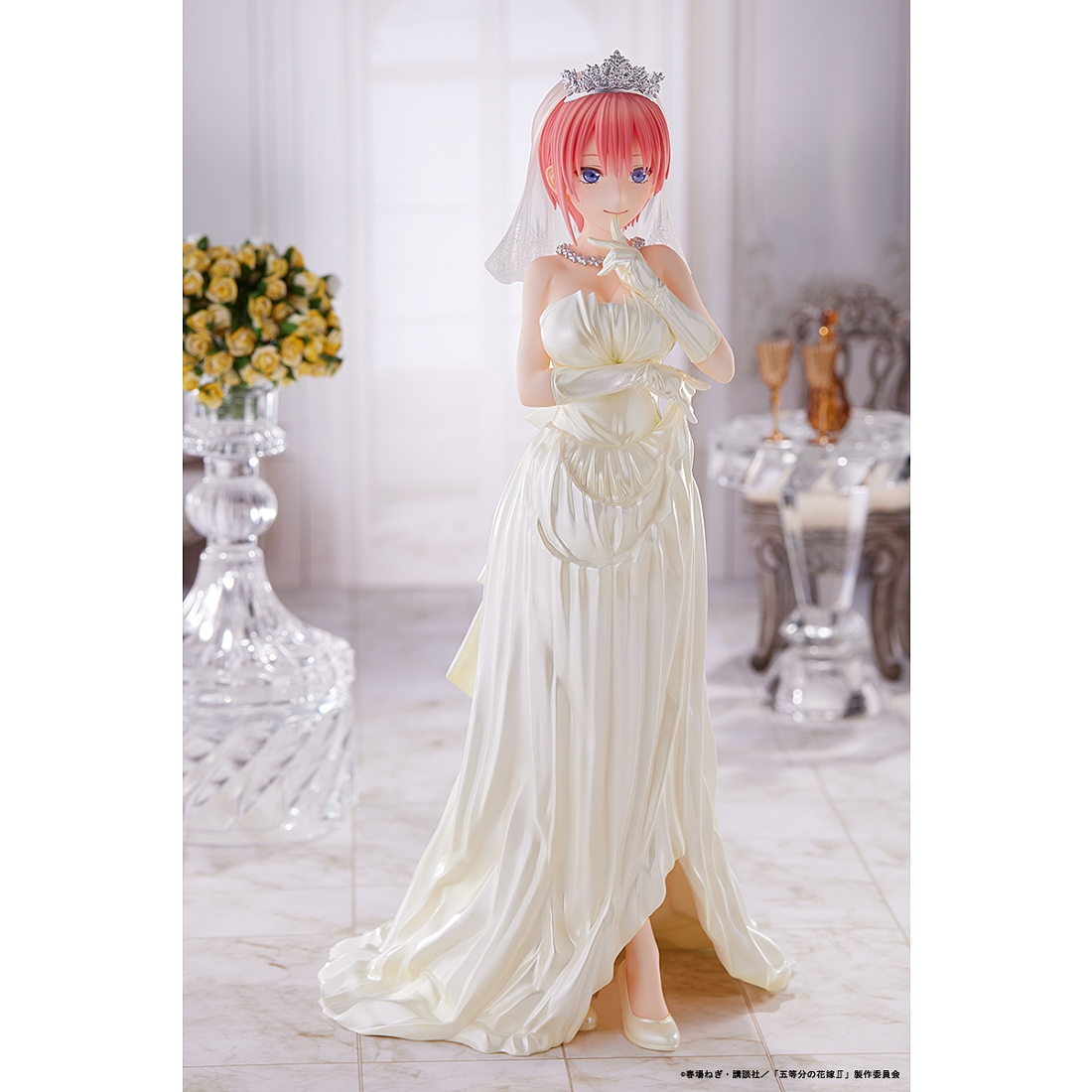 AMIAMI AMAKUNI 1/7 五等分的新娘 中野一花 婚紗Ver.鋼彈.鋼彈模型.麗王.玩具王國世界.