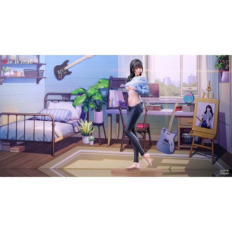 She is real 1/6 Hitomio拾六 吉他妹妹 附特典替換臉.玩具王國 Toyking.鋼彈.鋼彈模型.玩具