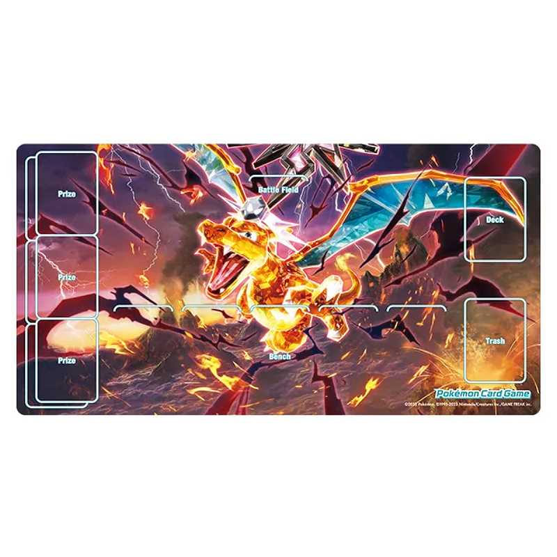 精靈寶可夢 PTCG專用 橡膠對戰桌墊 惡太晶化噴火龍.玩具王國 Toyking.鋼彈.鋼彈模型.玩具