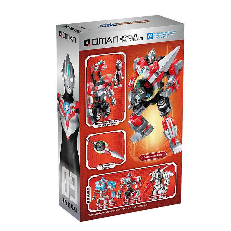 QMAN 超人力霸王 歐布強化機甲 歐布原生.玩具王國 Toyking.鋼彈.鋼彈模型.玩具