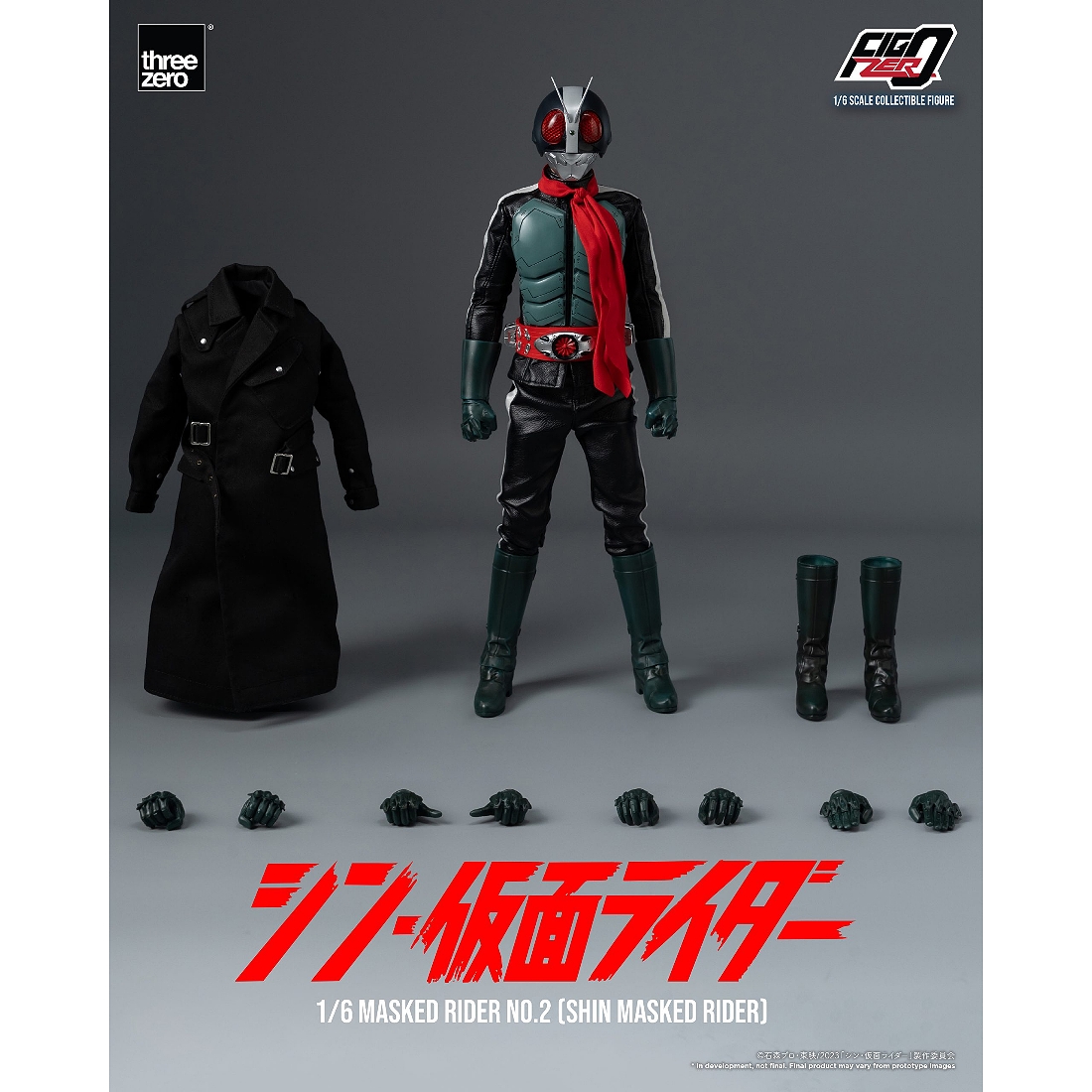 threezero 1/6 FigZero 新 假面騎士 第2號.玩具王國 Toyking.鋼彈.鋼彈模型.玩具