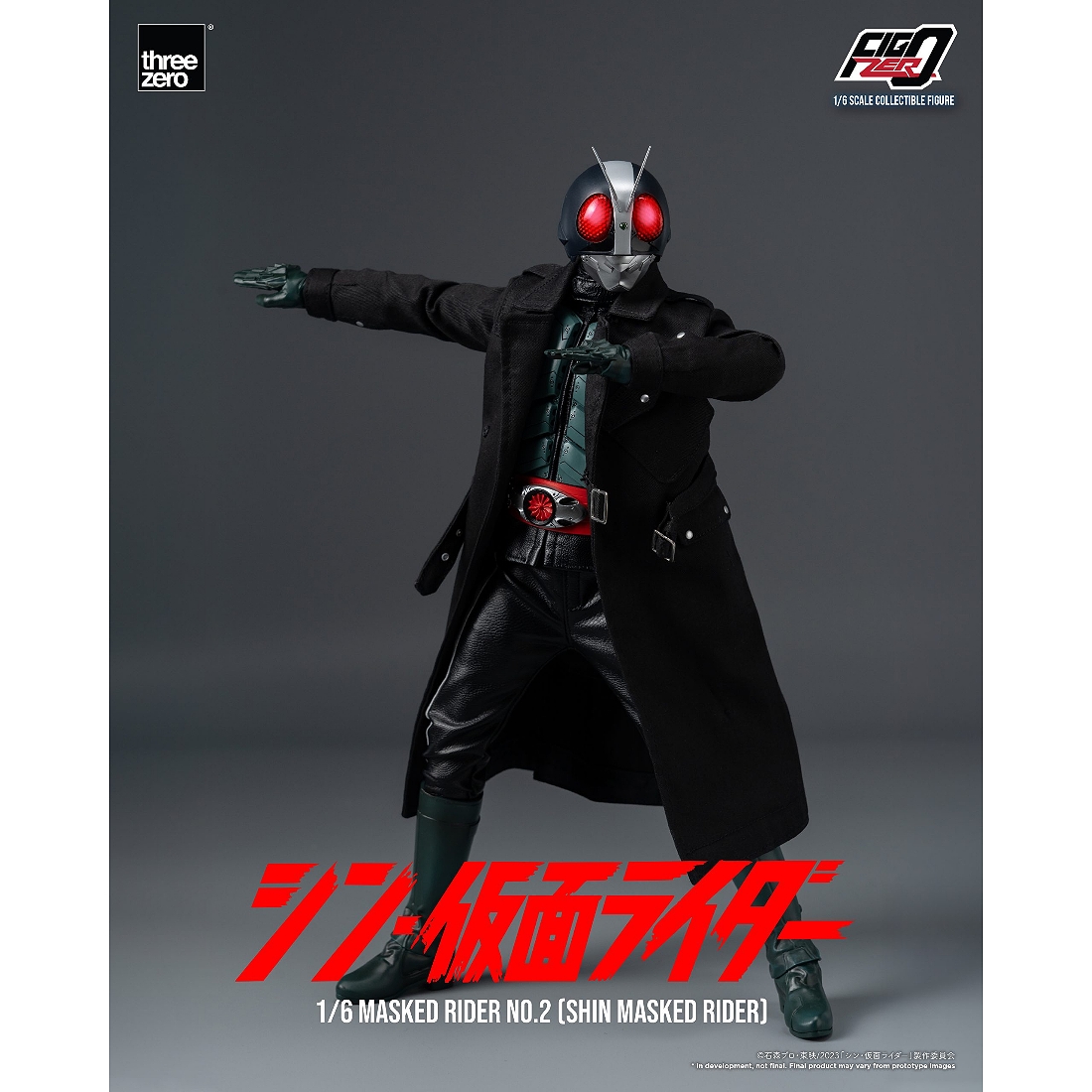 threezero 1/6 FigZero 新 假面騎士 第2號.玩具王國 Toyking.鋼彈.鋼彈模型.玩具