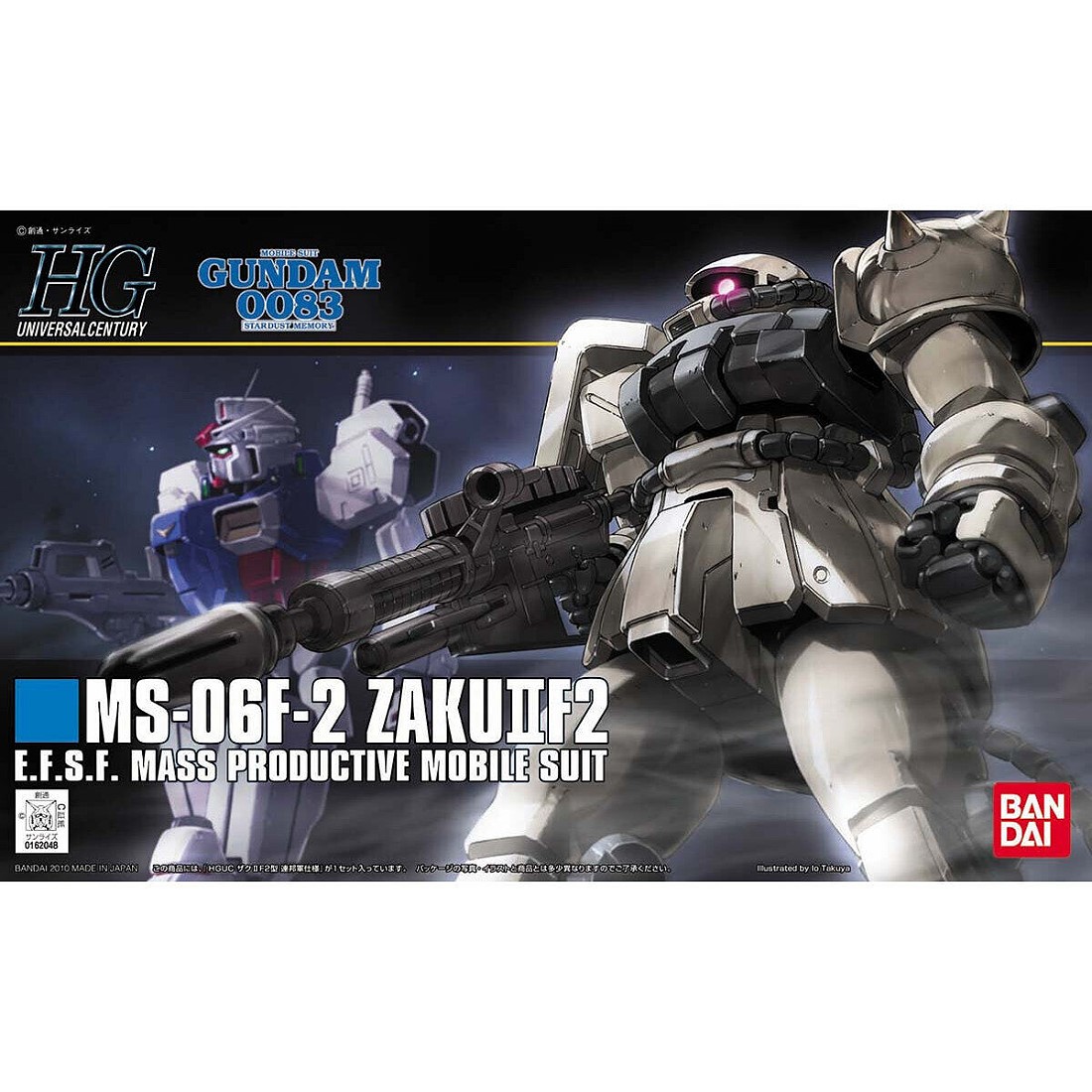 HGUC 1/144 #107 MS-06F-2 ZAKU ll F2 薩克ll F2 聯邦軍仕樣.鋼彈.鋼彈模型.麗王.玩具王國世界.