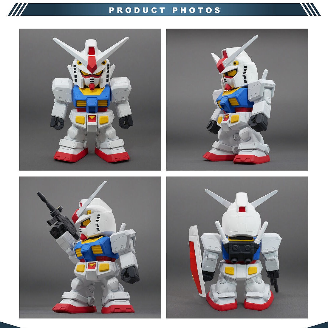 PLEX 巨大軟膠SD SD鋼彈 RX-78-2 初鋼 高約22公分 無特典.玩具王國 Toyking.鋼彈.鋼彈模型.玩具