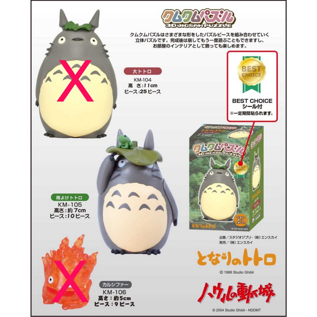 日版 Ensky 吉卜力 宮崎駿 KM-105 龍貓 躲雨龍貓.玩具王國 Toyking.鋼彈.鋼彈模型.玩具