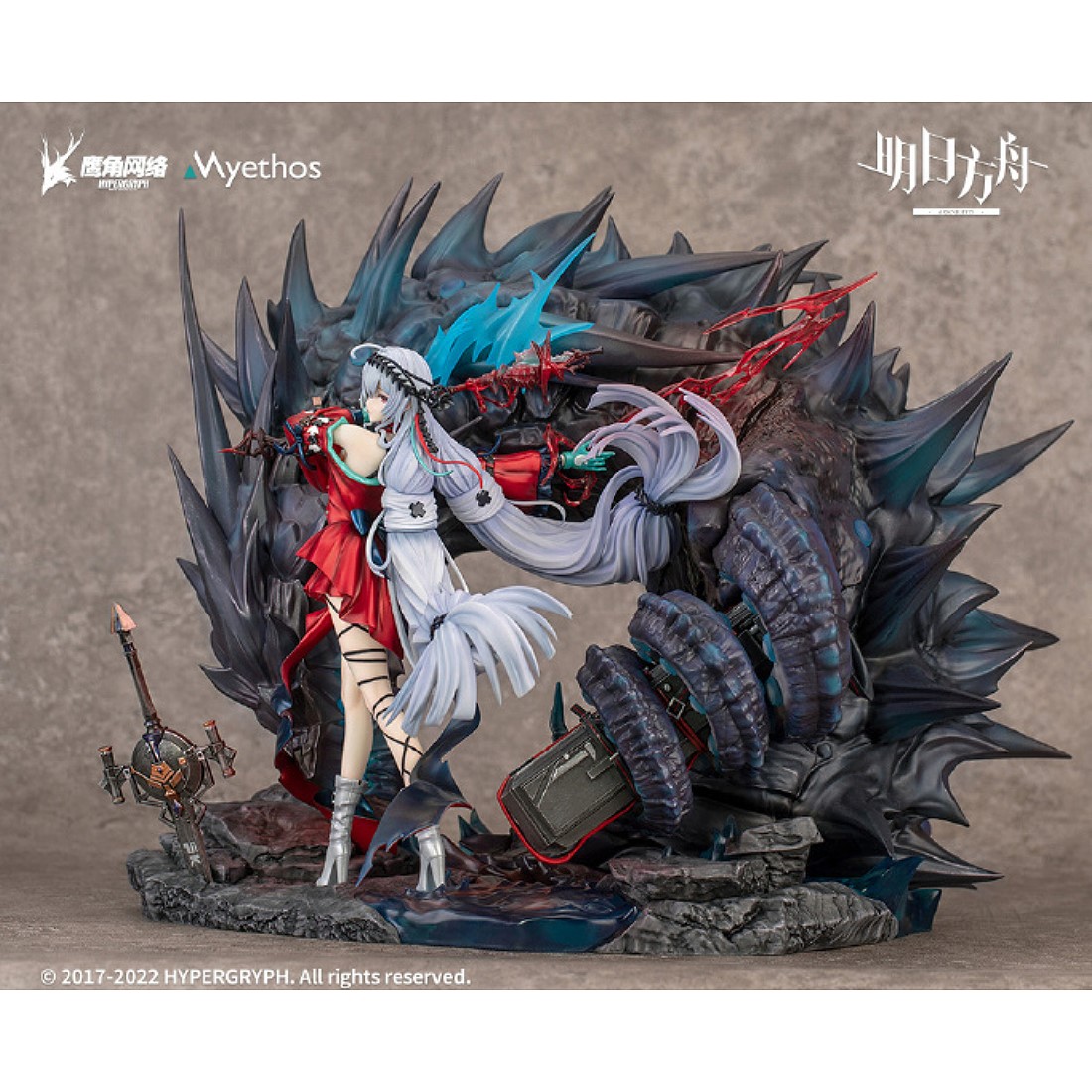 Myethos 1/7 明日方舟 濁心斯卡蒂 精英二 DX版 附特典.鋼彈.鋼彈模型.麗王.玩具王國世界.