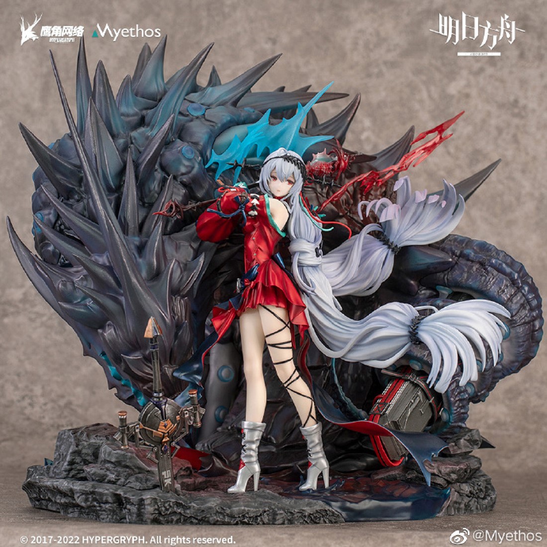 Myethos 1/7 明日方舟 濁心斯卡蒂 精英二 DX版 附特典.玩具王國 Toyking.鋼彈.鋼彈模型.玩具