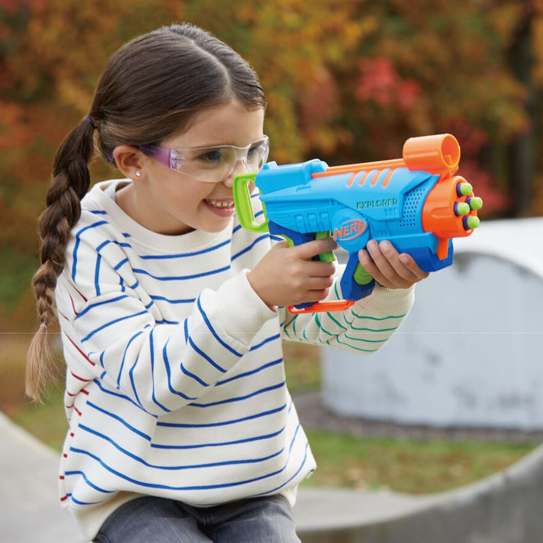 Nerf 小菁英系列 探索者射擊器.鋼彈.鋼彈模型.麗王.玩具王國世界.