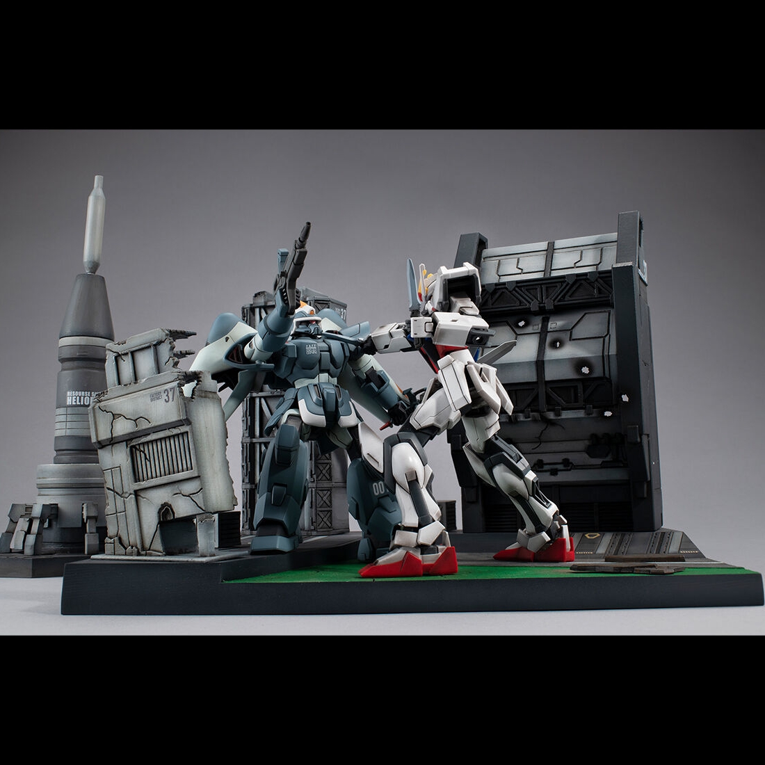 代理版 MH限定 R.M.S 鋼彈SEED GS06 海利歐波里斯戰場 (1/144 RG HG適用).鋼彈.鋼彈模型.麗王.玩具王國世界.