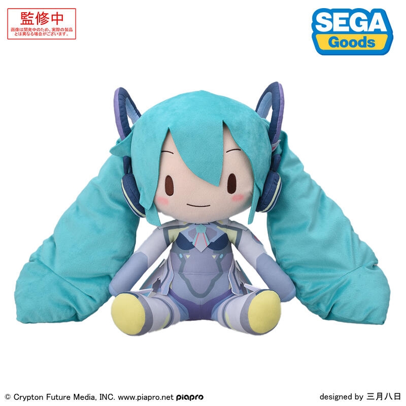 SEGA 初音未來 未來有你 2024 坐姿 絨毛玩偶 40CM.玩具王國 Toyking.鋼彈.鋼彈模型.玩具