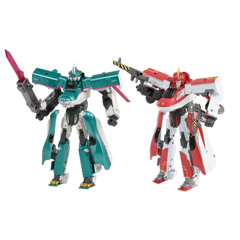 新幹線變形機器人 DXS E5隼號+E6小町號 組合包(AE).鋼彈.鋼彈模型.麗王.玩具王國世界.