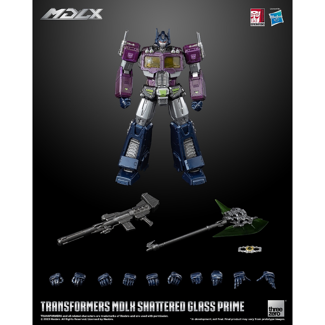 第四季 Threezero 3A變形金剛 MDLX鏡像宇宙 柯博文.玩具王國 Toyking.鋼彈.鋼彈模型.玩具